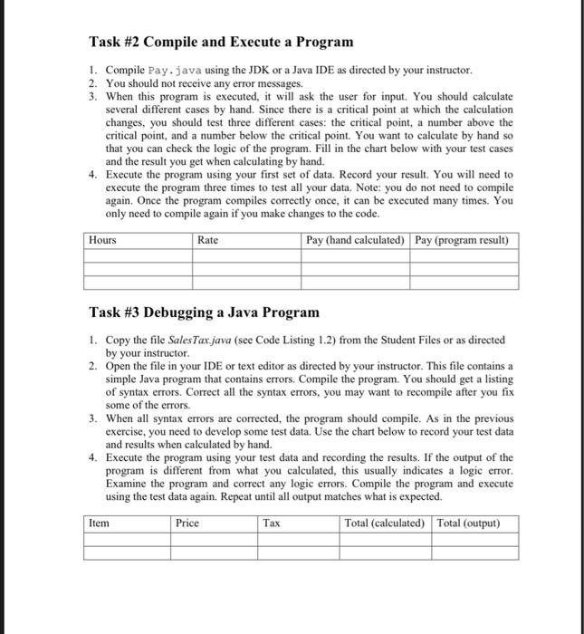 Solved Chapter 1 Lab Algorithms Errors And Testing Lab