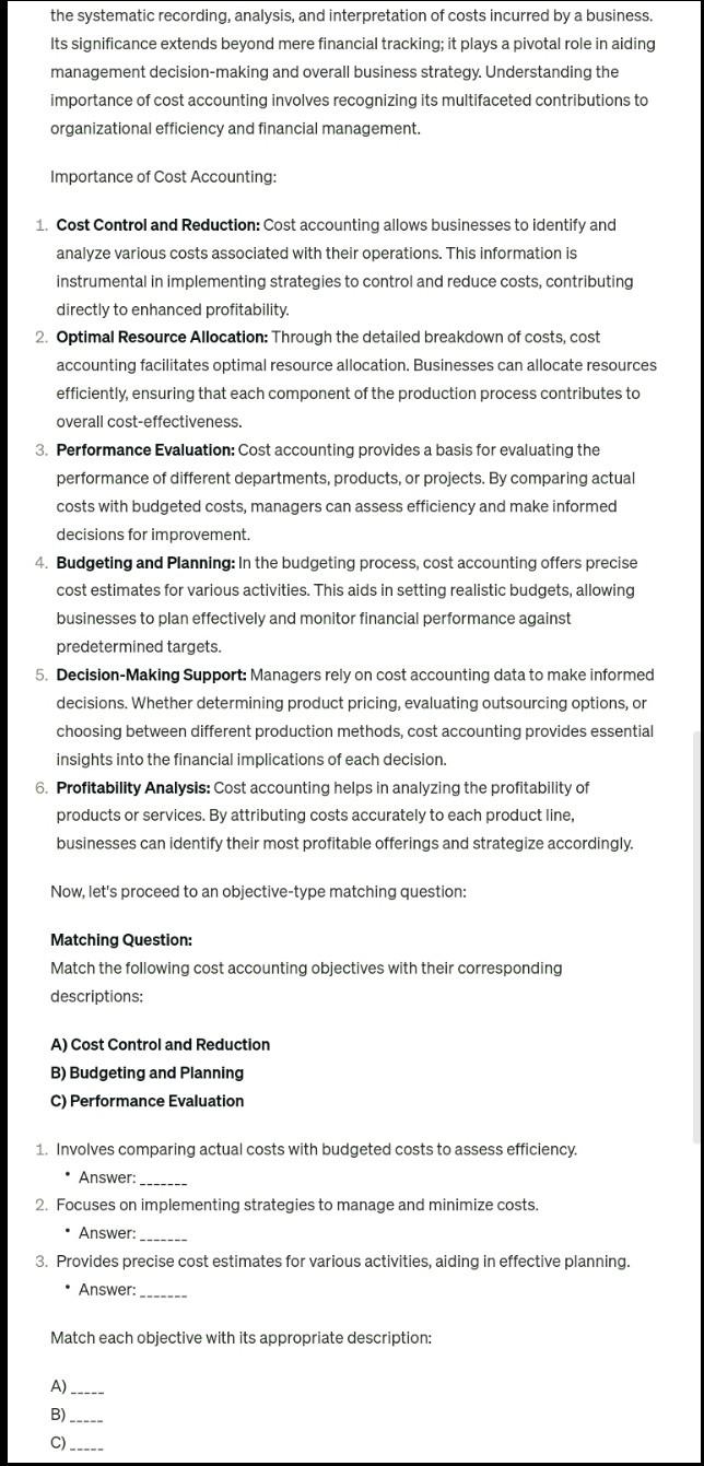 Solved The Systematic Recording Analysis And