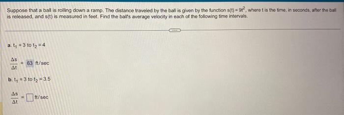 Solved Suppose that a ball is rolling down a ramp. The | Chegg.com