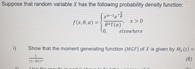 Solved Suppose that random variable x ﻿has the following | Chegg.com