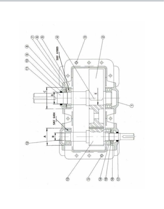 For the gear box below: 1. Indicate the ISO class of | Chegg.com
