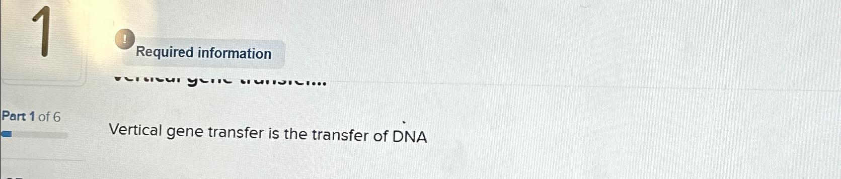 Solved 4(4)Required informationPart 1 of 6Vertical gene | Chegg.com Solved 4(4)Required informationPart 1 of 6Vertical gene | Chegg.com