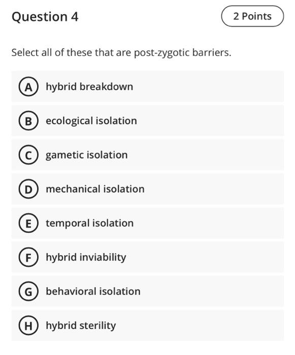 Solved Question 9 2 Points Microevolution is defined as the | Chegg.com