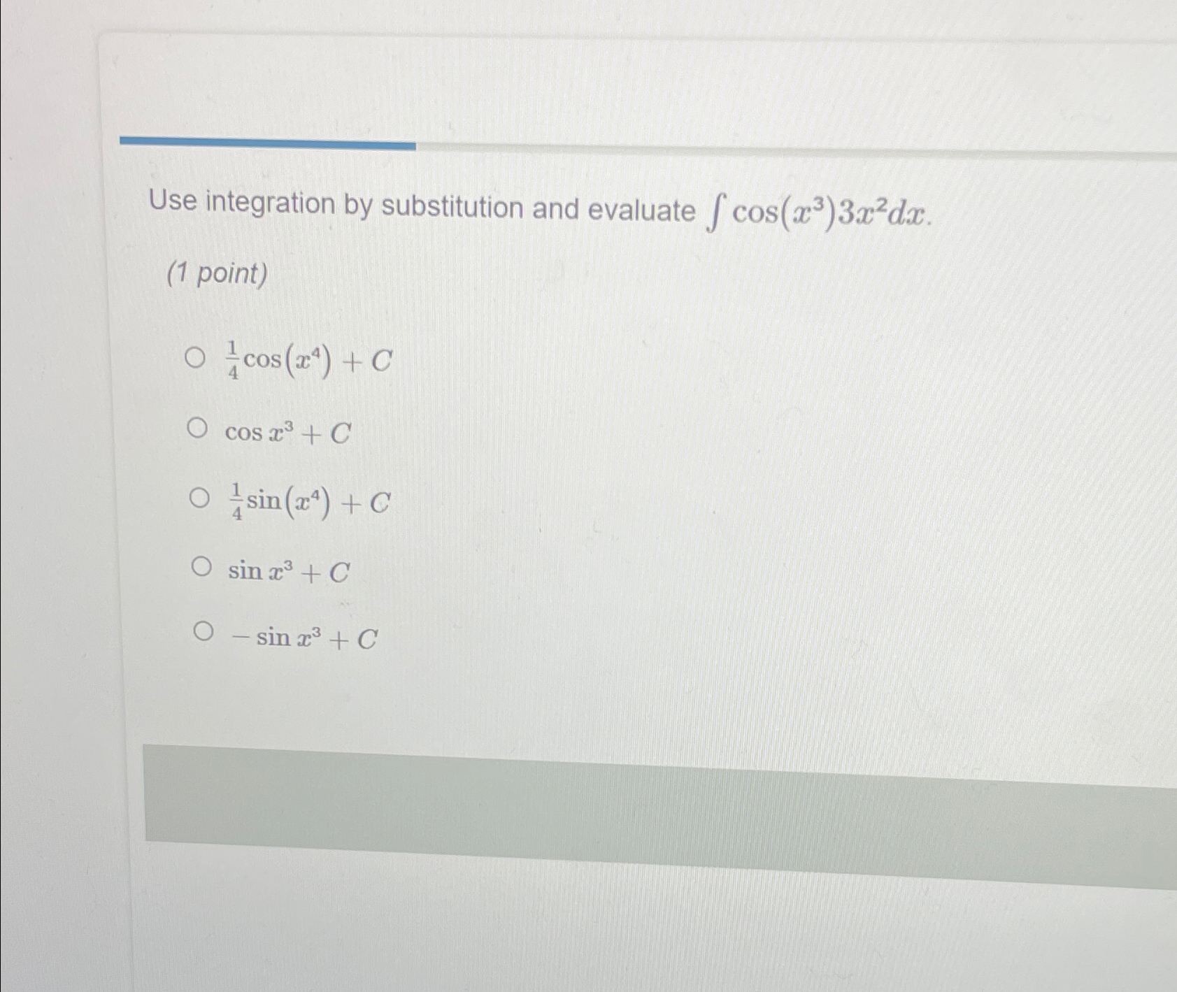 Solved Use integration by substitution and evaluate | Chegg.com