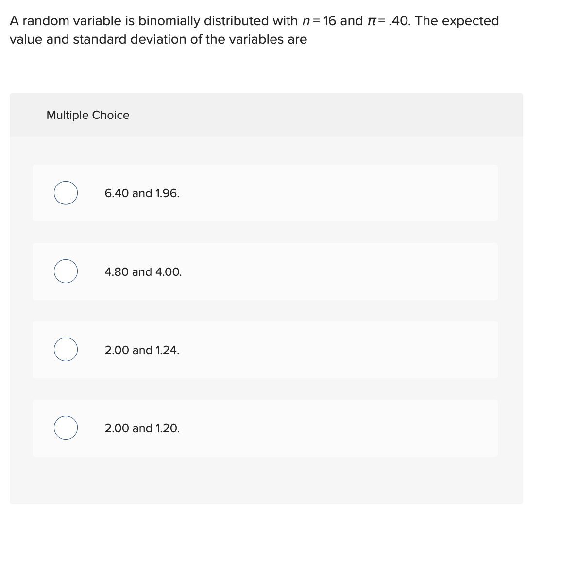 Solved A random variable is binomially distributed with \( | Chegg.com