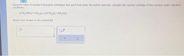 Solved Using the table of standard formation enthalpies that | Chegg.com
