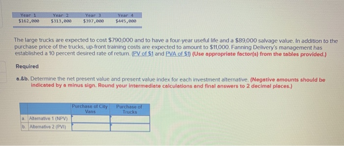 Solved Problem 10-16A Using present value techniques to | Chegg.com
