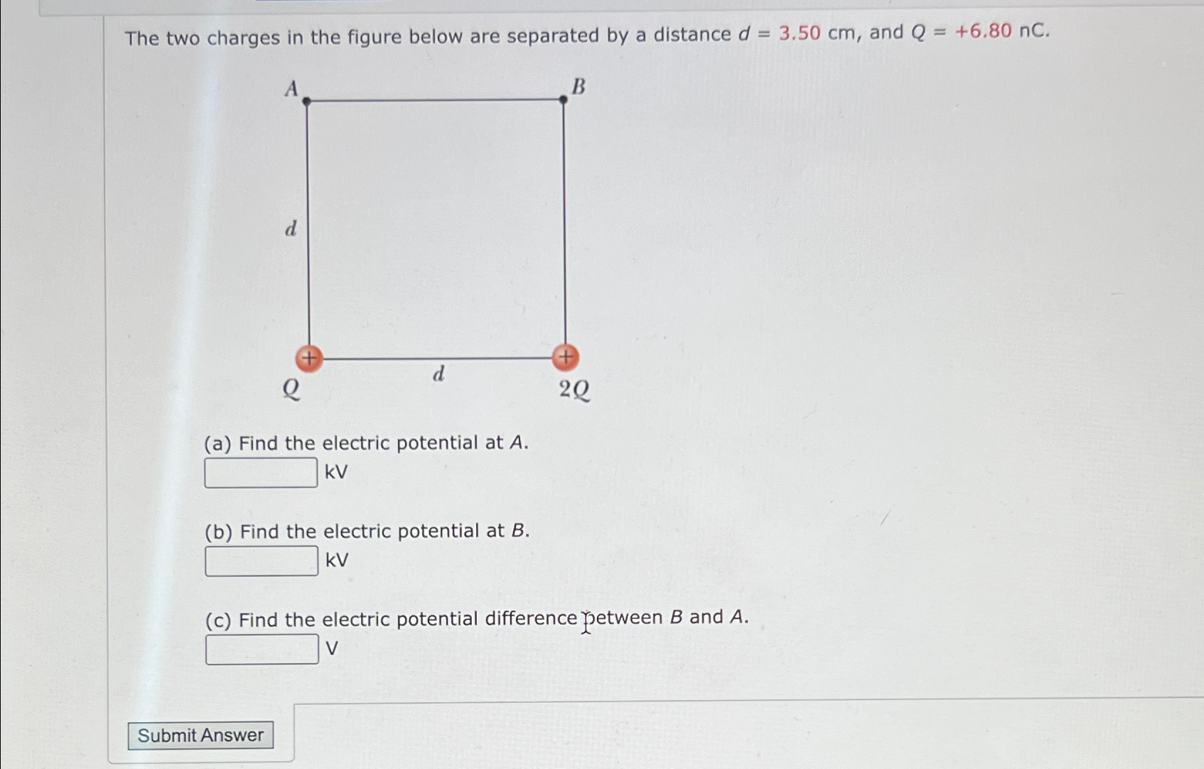 Electric Potential Diagram Two Identical Charges Electric Po