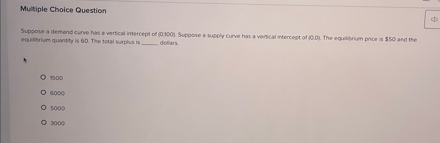 Solved Multiple Choice QuestionSuppose a demand curve has a | Chegg.com