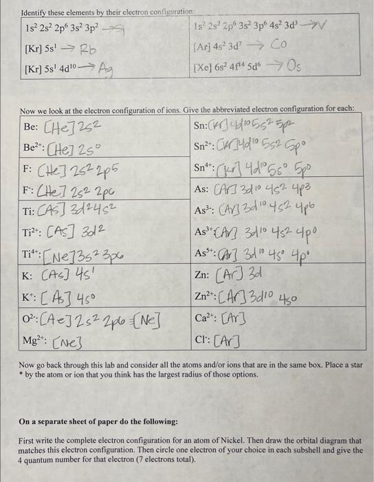 Solved I need help to double check my work and help woth the | Chegg.com