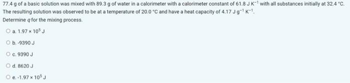 Solved Using the values provided in the table below, | Chegg.com