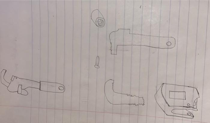 Solved this is a wrench with its parts , can you tell me the | Chegg.com