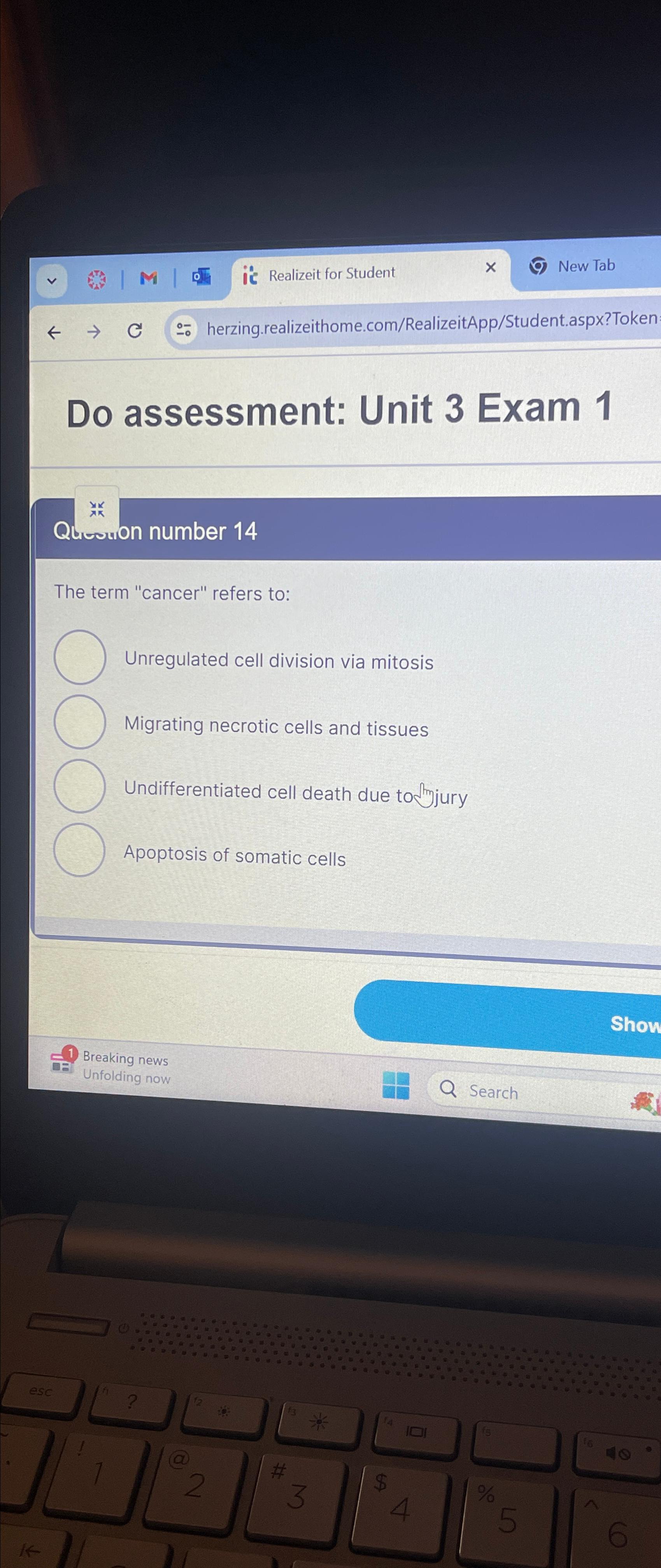 Solved Do assessment: Unit 3 ﻿Exam 1Quvouion number 14he | Chegg.com