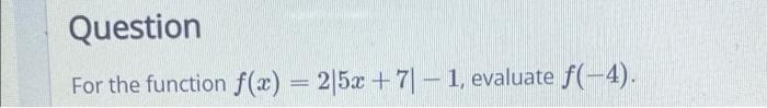 Solved Top Question For the function N(t) = -4t2 + 5t+6, | Chegg.com