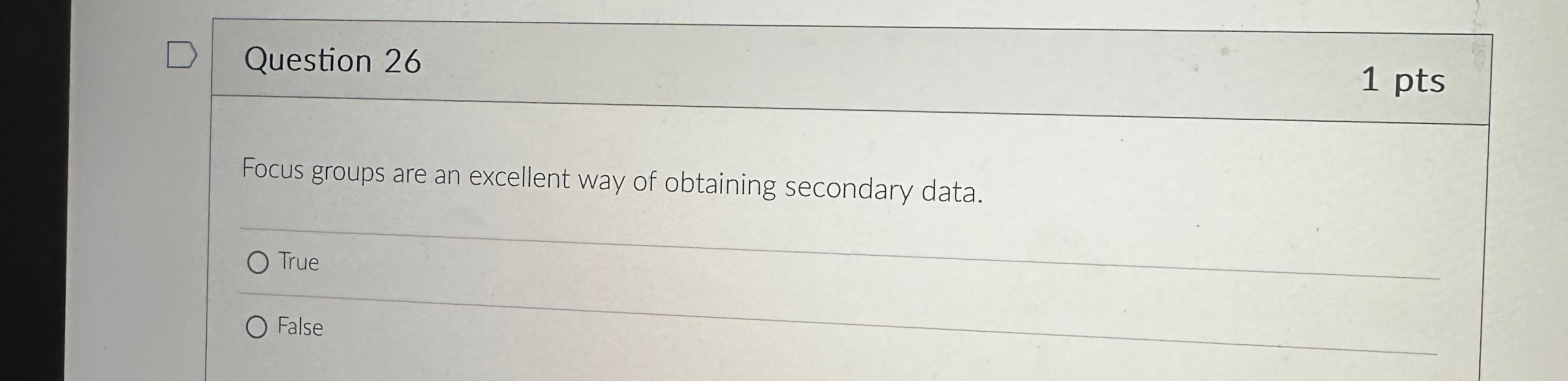Solved Question 261 ﻿ptsFocus groups are an excellent way of | Chegg.com