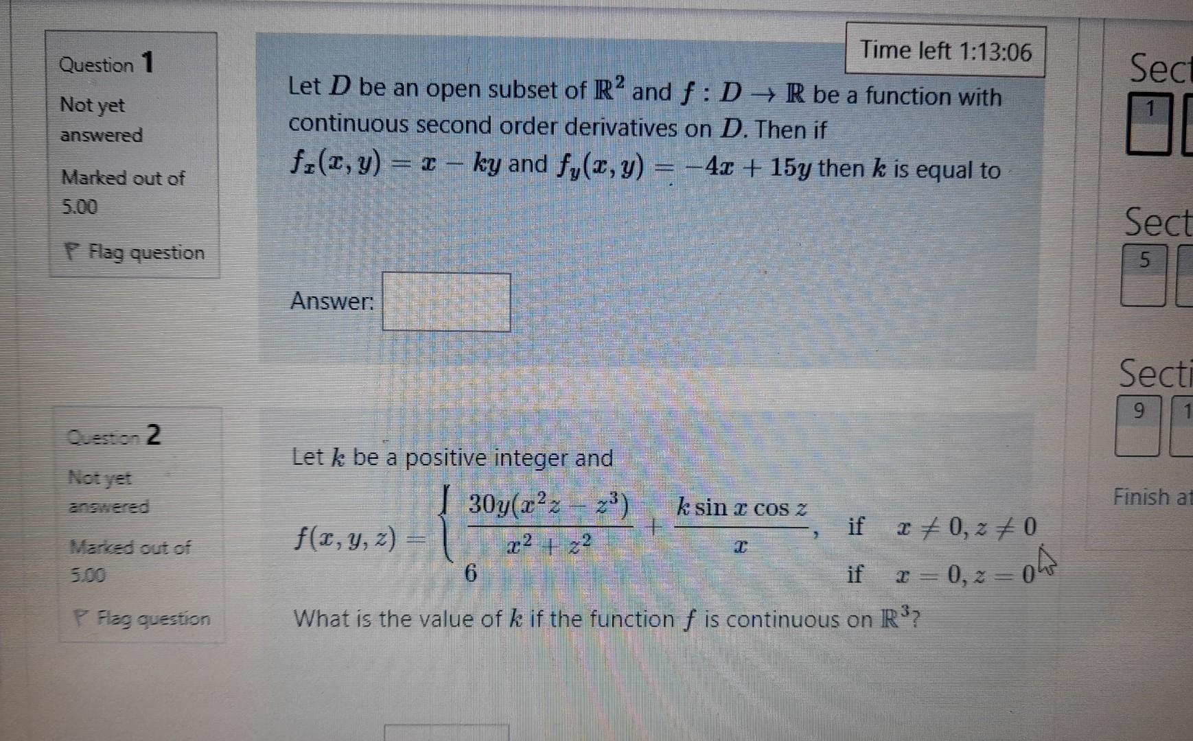 Solved Let D be an open subset of R2 and f:D→R be a function | Chegg.com