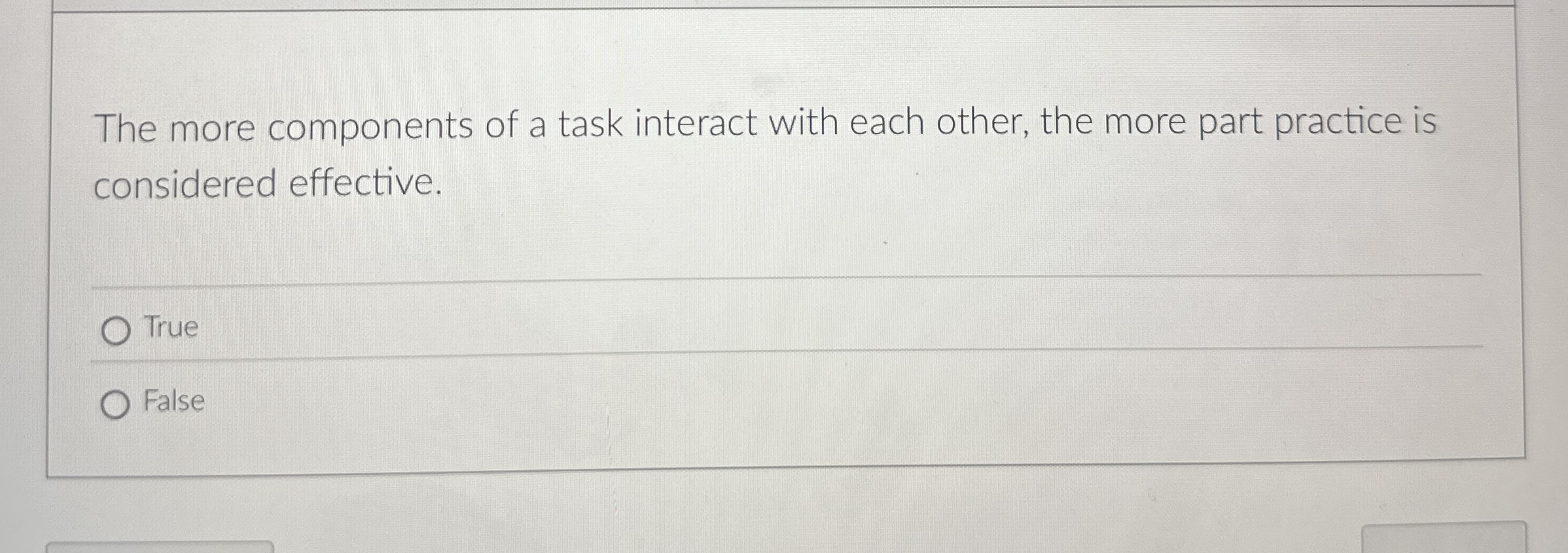 Solved The more components of a task interact with each | Chegg.com