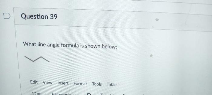 Solved What line angle formula is shown below: | Chegg.com