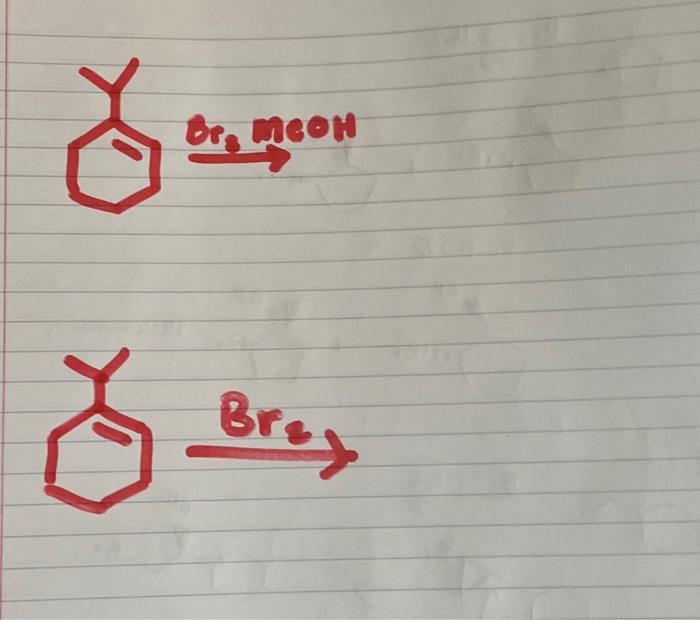 Solved Please draw out the mechanisms for the following | Chegg.com