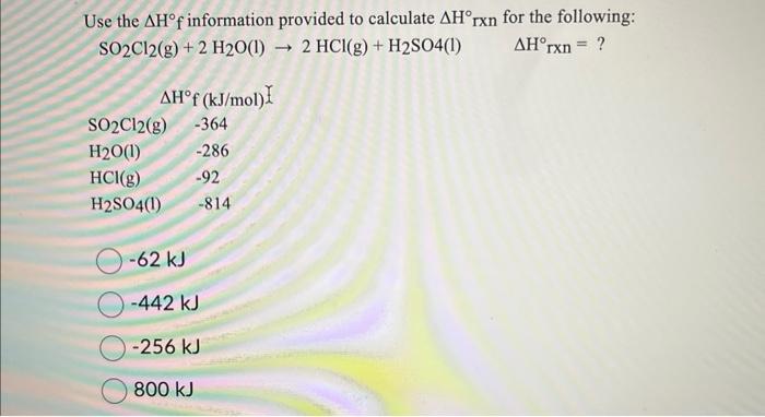 Solved Calculate the heat of combustion of methanol, ΔHo, | Chegg.com
