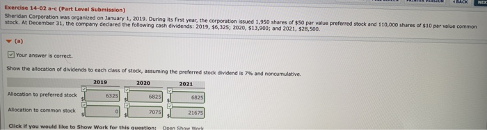 Solved TRACK NEX Exercise 14-02 a-c (Part Level Submission) | Chegg.com