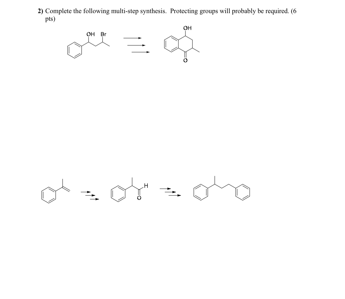 Solved Complete the following multi-step synthesis. | Chegg.com