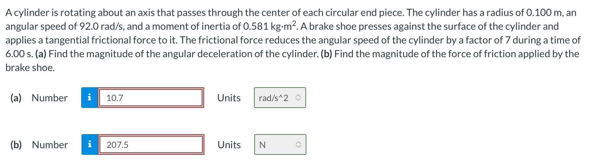 Solved Please help me these two calculation. My answer is | Chegg.com