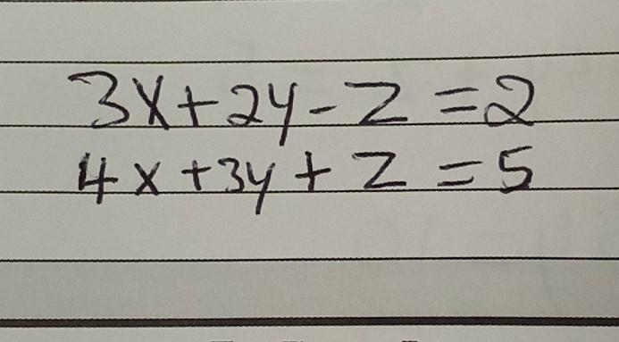 Solved 3X+24-2= 4x +34 + Z :S | Chegg.com