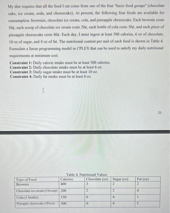 Solved please solve this equation using CPLEX and make sure | Chegg.com
