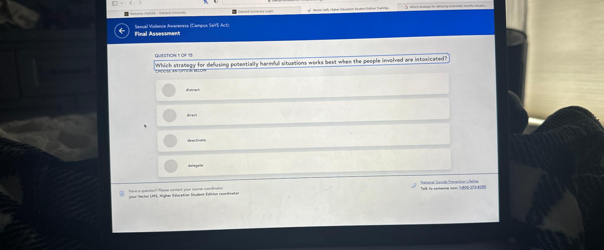 Solved 장 ﻿Vector LMS, ﻿Higher Education Student Edition | Chegg.com