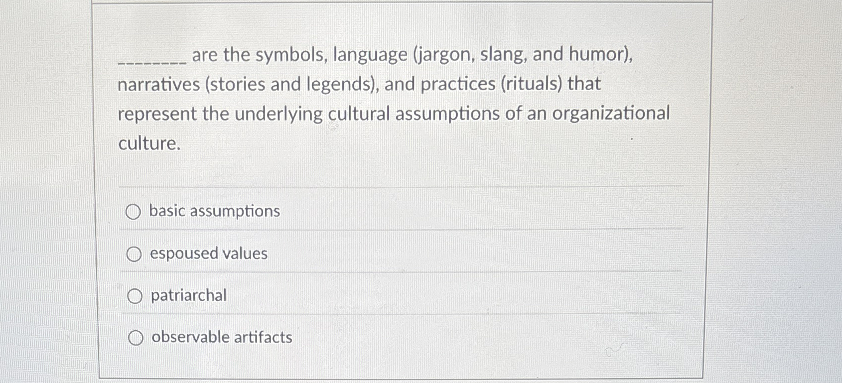 Solved are the symbols, language (jargon, ﻿slang, and | Chegg.com