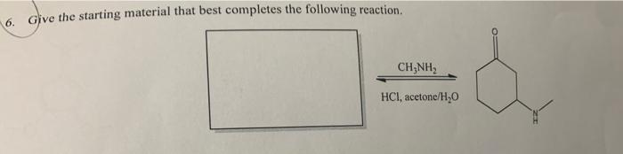 Solved HCl, acetone /H2O | Chegg.com