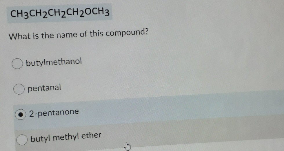 Solved What is the common name for an aldehyde with two | Chegg.com