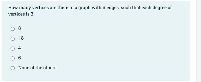 Solved How many edges are there in a graph with 20 vertices | Chegg.com