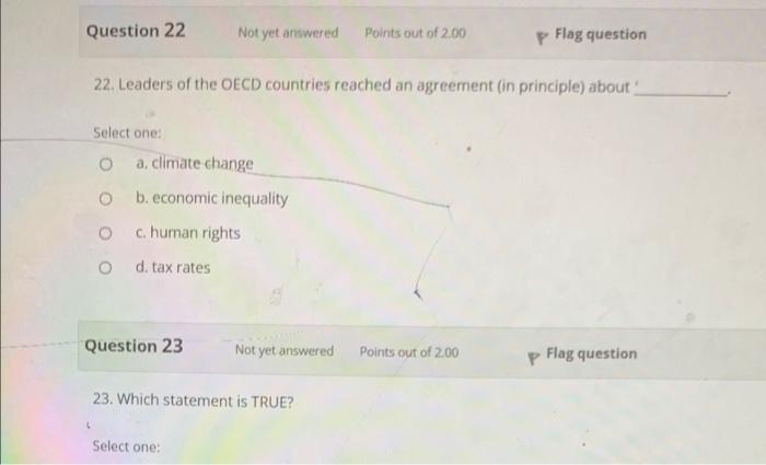 Solved Question 24 Not yet answered Points out of 2.00 P | Chegg.com