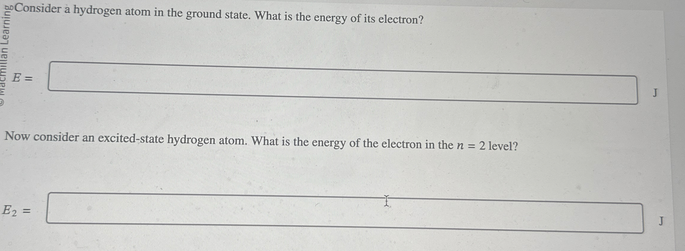 ∞ ﻿consider A Hydrogen Atom In The Ground State