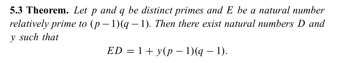Solved by an EXPERT PROVE the theorem 5.3: Let p ﻿and q be ﻿distinct | Chegg.com
