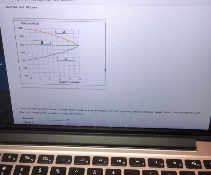 Solved Using the previous information, correctly match each | Chegg.com