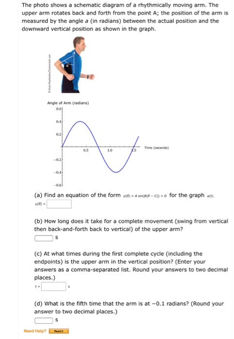 Solved The photo shows a schematic diagram of a rhythmically | Chegg.com