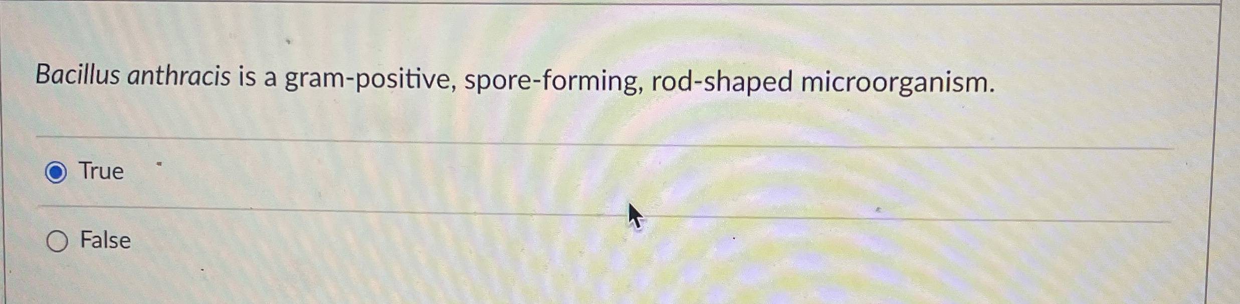 Solved Bacillus anthracis is a gram-positive, spore-forming, | Chegg.com