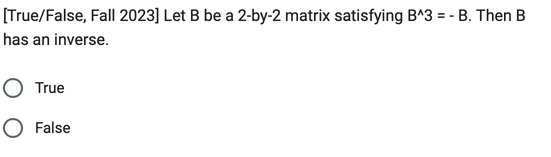 Solved [Fall 2023] ﻿Choose all correct statements on the | Chegg.com