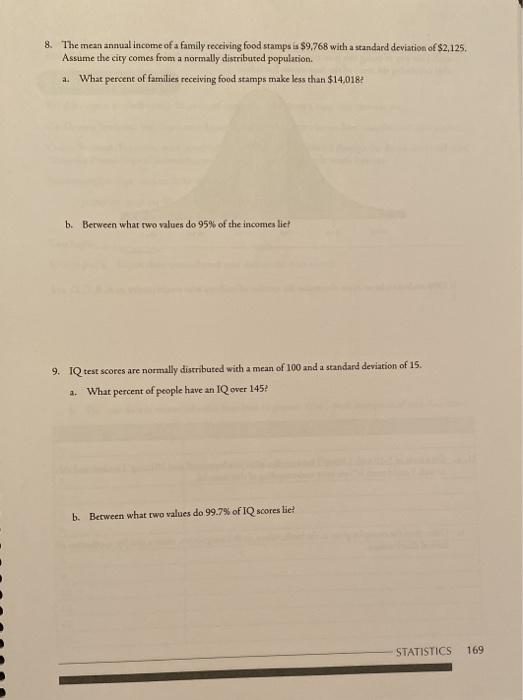 Solved 6. a. Create a set of data containing 5 values with a | Chegg.com