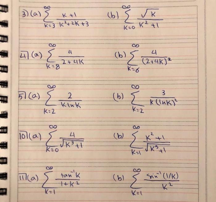 Solved 3) (4) * * ) +\ kะ 3 4 2K +3 (6) ๆ /k K2 4 K=0 4 นา | Chegg.com