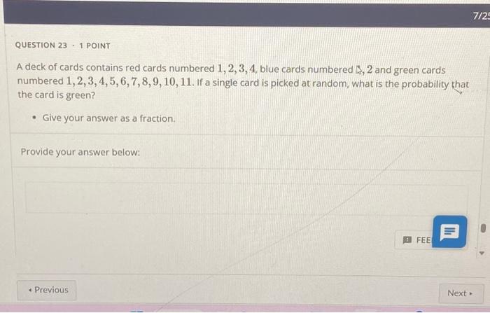 Solved A deck of cards contains red cards numbered 1,2,3,4, | Chegg.com