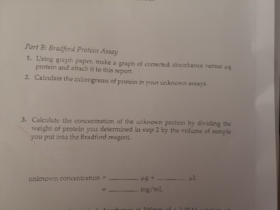 Darbe how you anived at this dilution 1 Absorbance of | Chegg.com