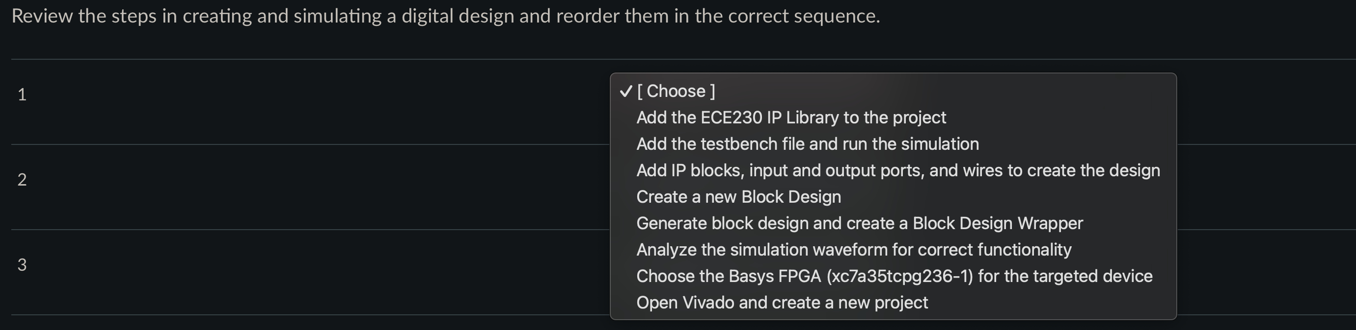 Solved Review the steps in creating and simulating a digital | Chegg.com