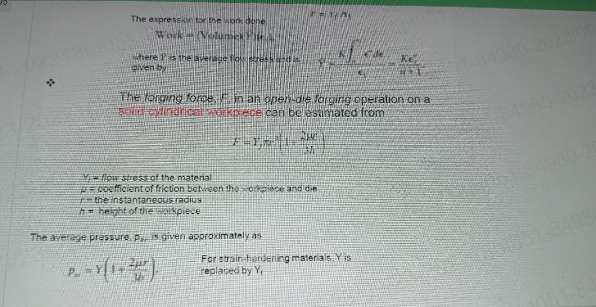 Solved k= Strength coefficient and n= strain-hardening | Chegg.com