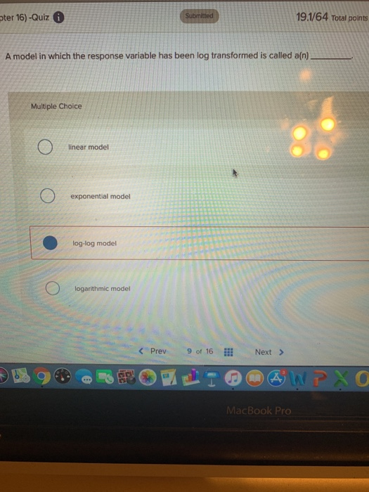 Solved pter 16) -Quiz 0 Submitted 19.1/64 Total points A | Chegg.com Solved pter 16) -Quiz 0 Submitted 19.1/64 Total points A | Chegg.com