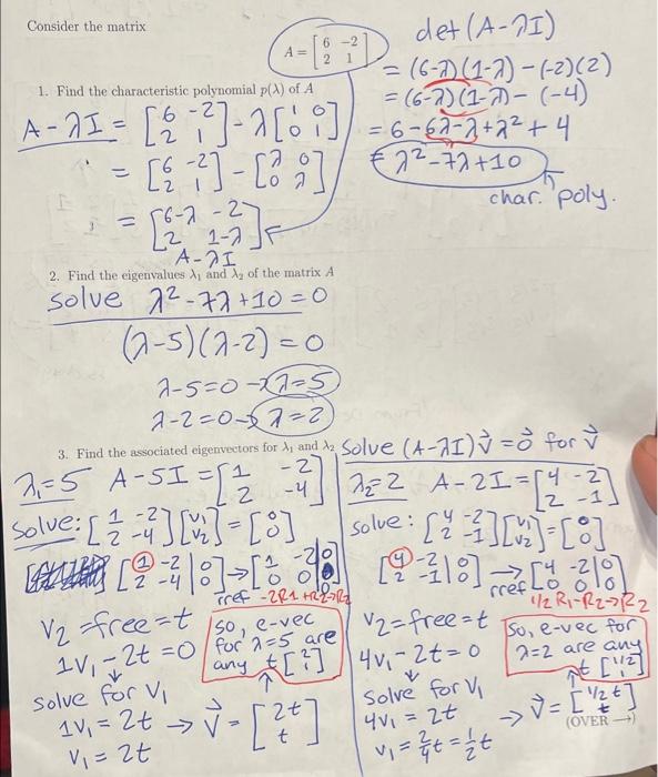 Solved 7. invertible matrix P such that B=P−1APt=[21]t=[2] | Chegg.com