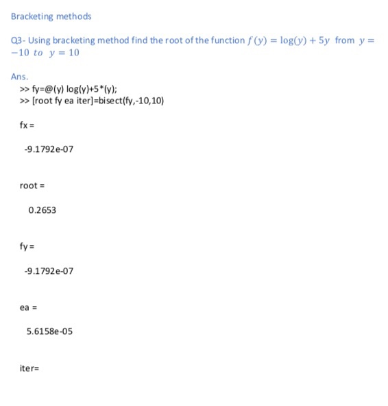 Solved LAB2 Finding roots of functions by using bracketing | Chegg.com
